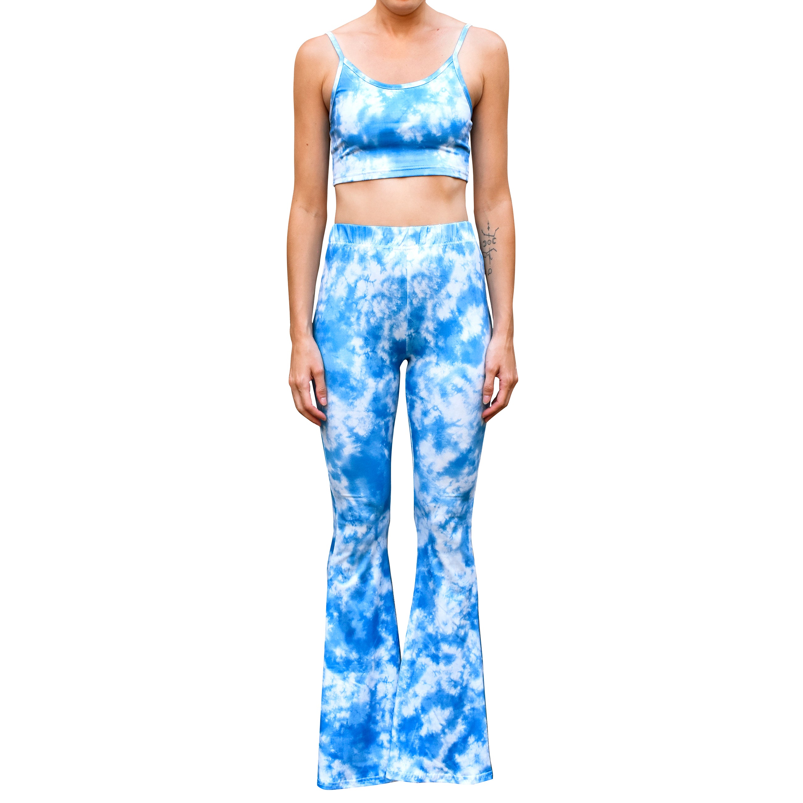 Bell Bottoms - Blue Tie Dye – Daisy Del Sol