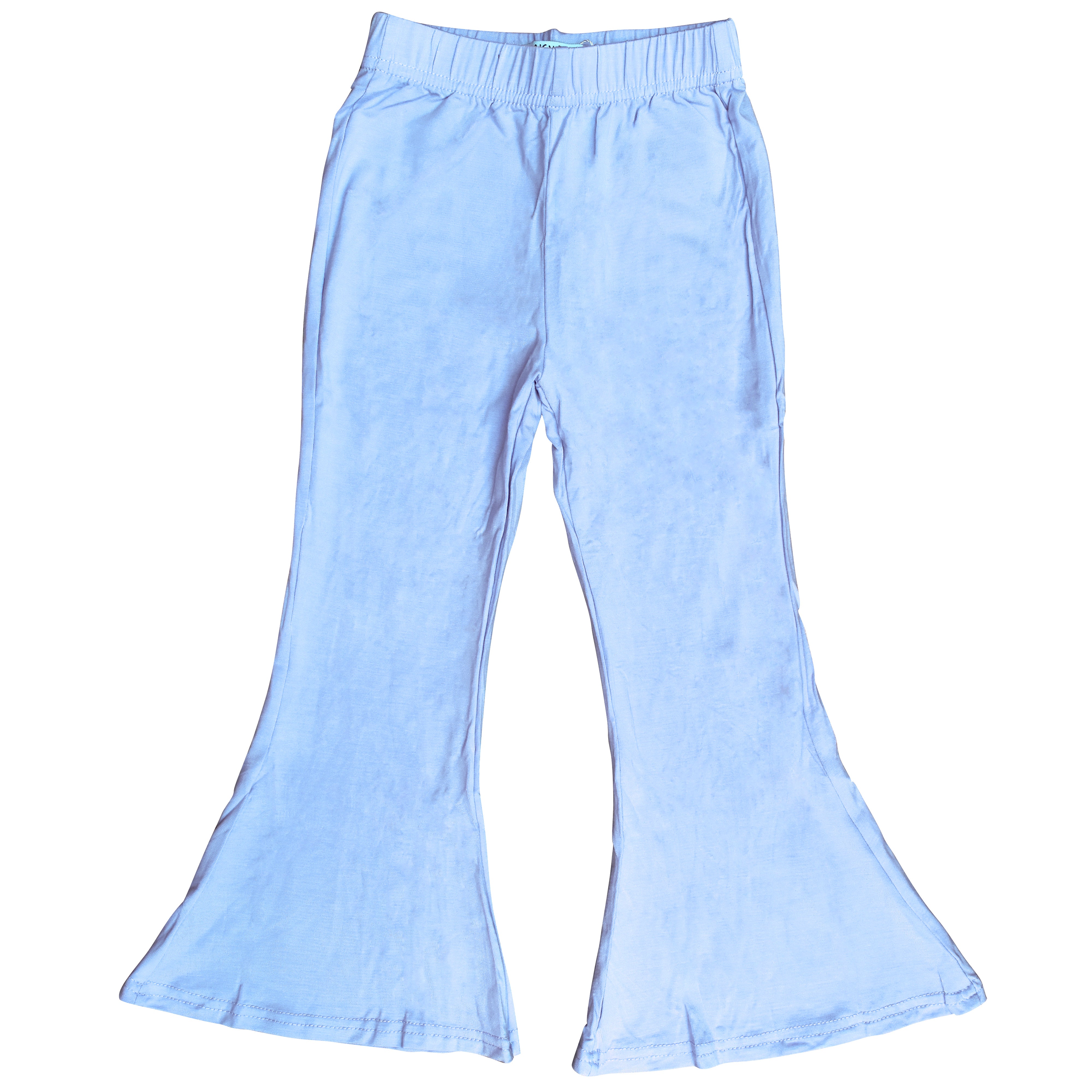 Girl's Bell Bottoms - Solid Light Blue – Daisy Del Sol